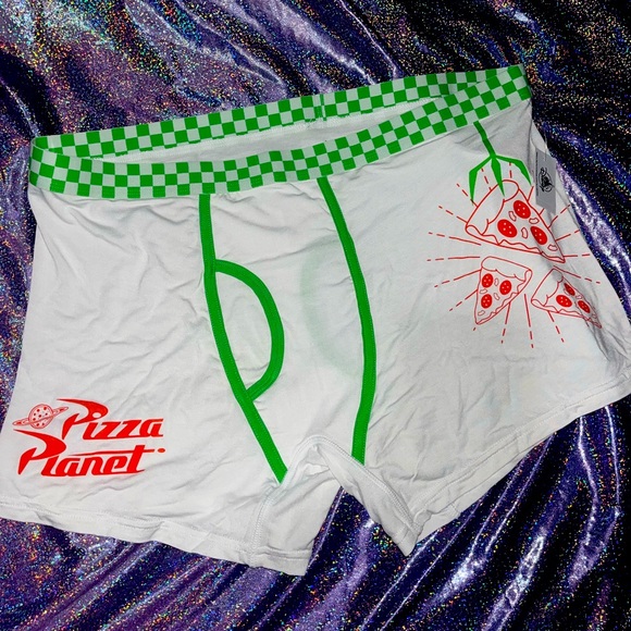 Disney | Underwear & Socks | Disney Pizza Planet Boxer Brief Unisex ...